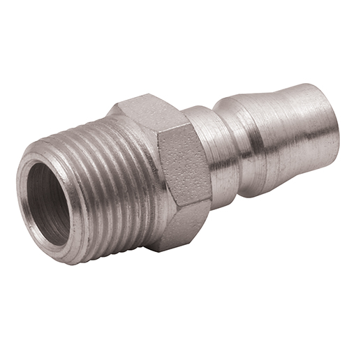 BSPT, Male Thread, KF Air Line Plug, Pneumatic QRC