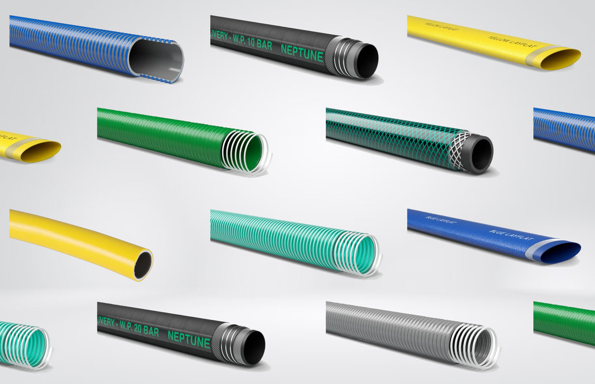 Water Transfer Hoses for Industry Applications - Hoses Direct