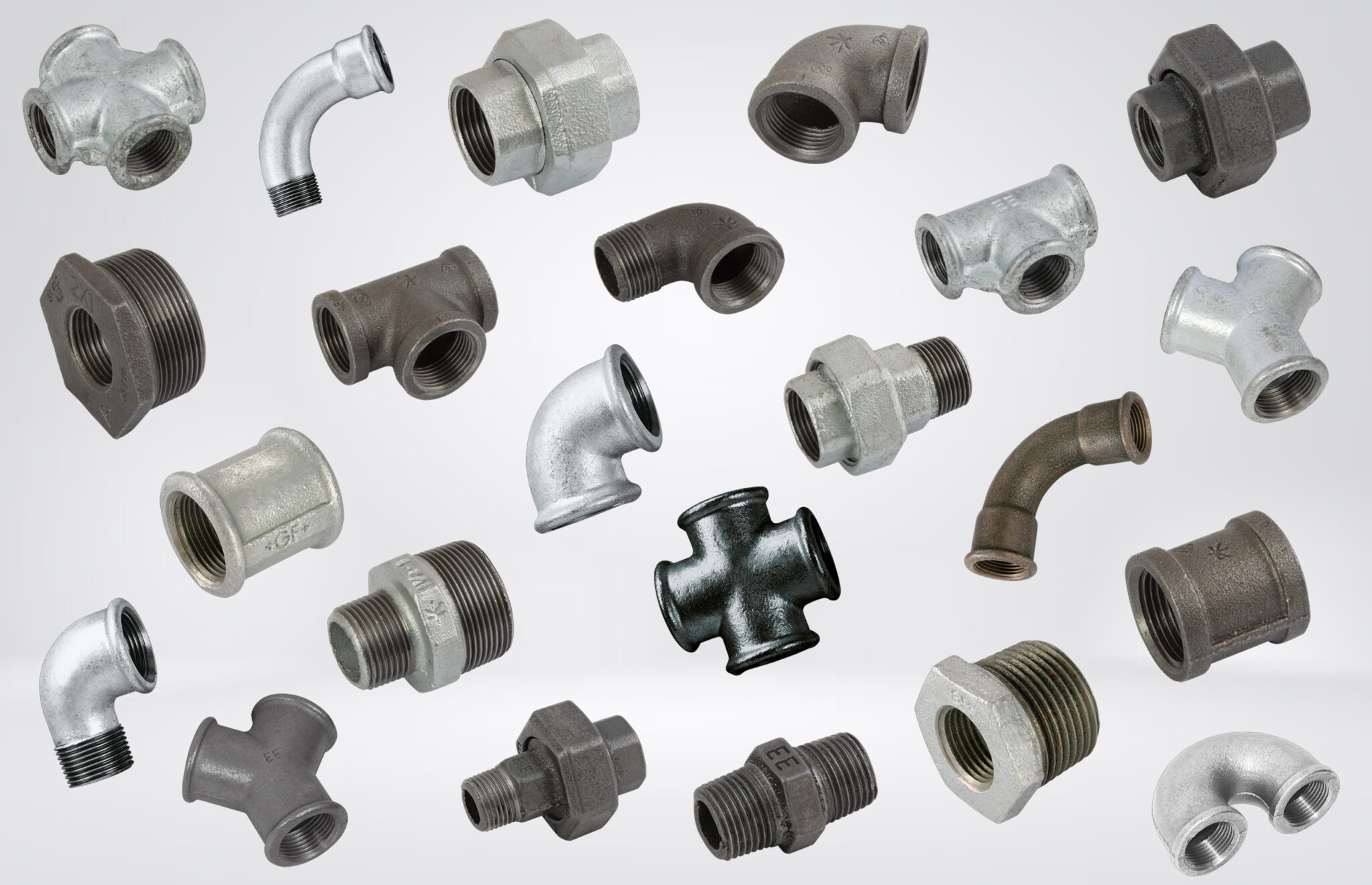 Threaded Malleable Iron Fittings for Reliable Systems - Hoses Direct